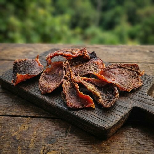 Обрезь щек, для собак, сушеная говядина, 100% натуральный продукт