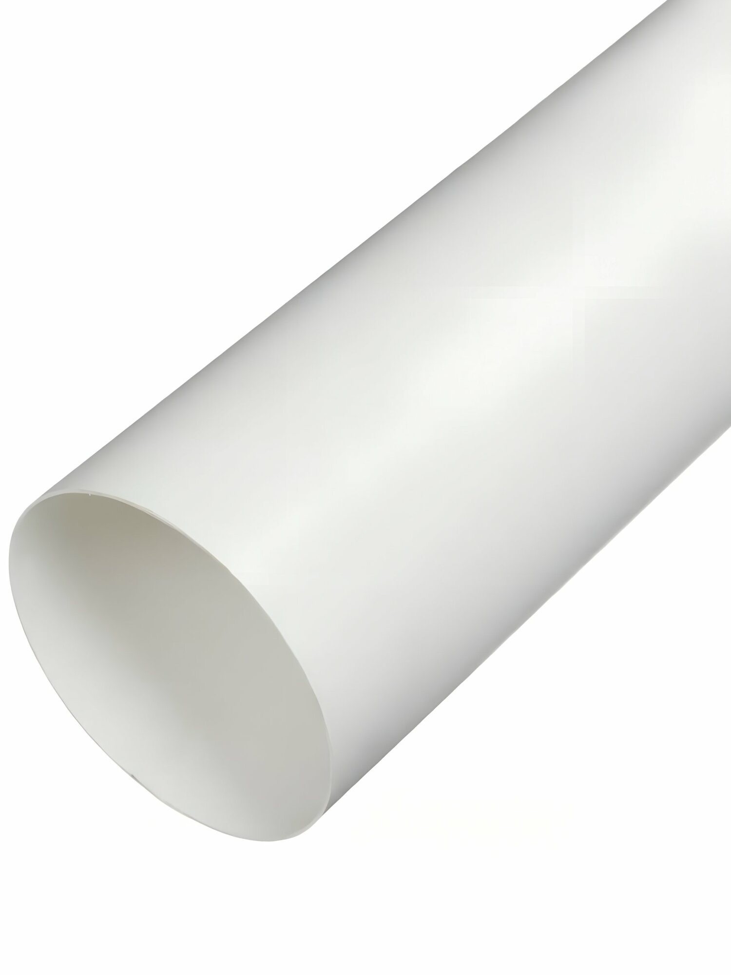 Воздуховод вентиляционный Event 125 мм круглый 1.5 м из полистирола для систем вентиляции, артикул 125В1.5, Россия