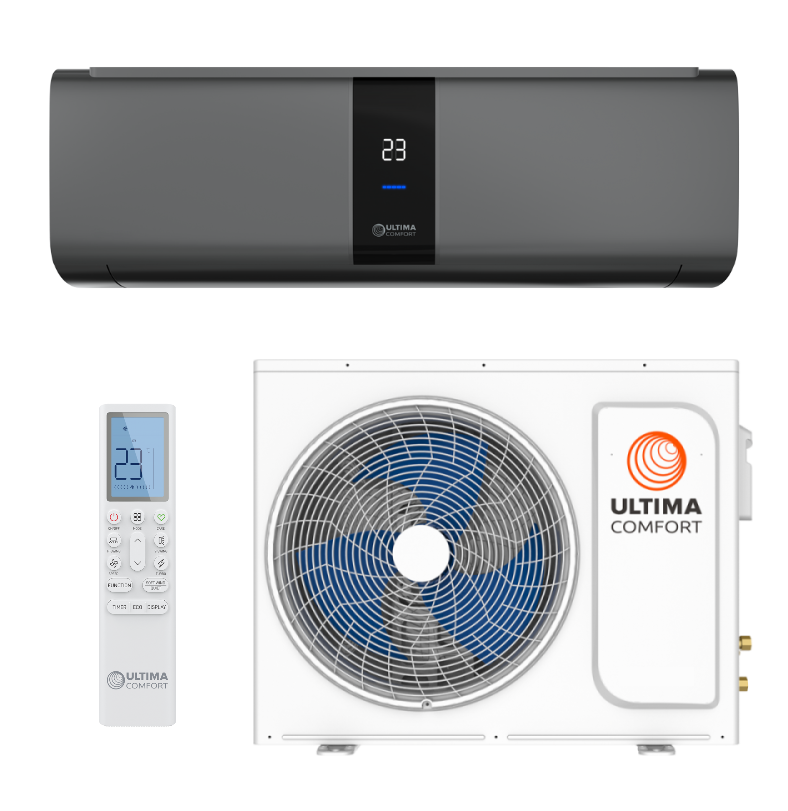 Не инверторная сплит-система ULTIMA COMFORT ELYSIUM NERO ELN-12PN на 35 кв. м