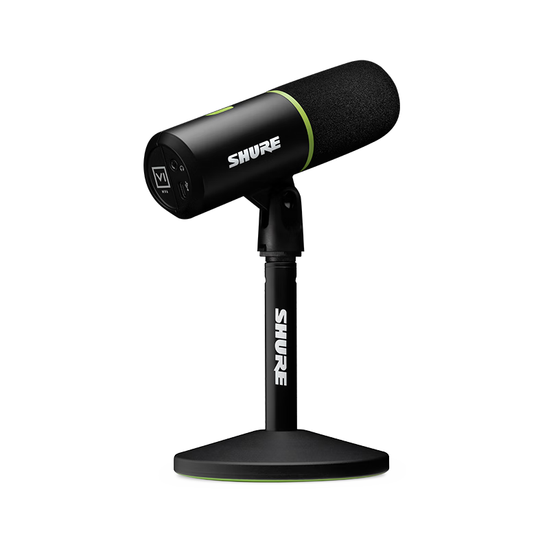 Микрофон проводной SHURE MV6 для компьютера, black