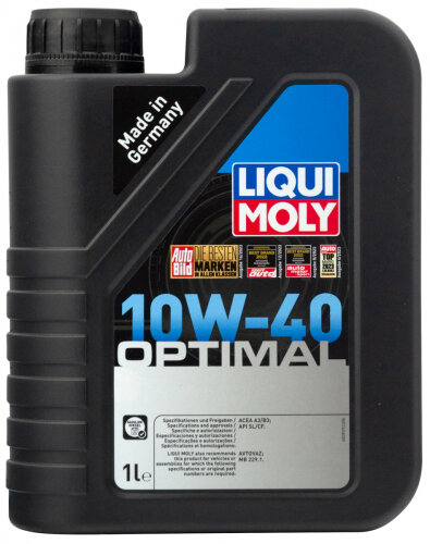 Моторное масло Liqui Moly Optimal 10W-40 полусинтетическое 1 л