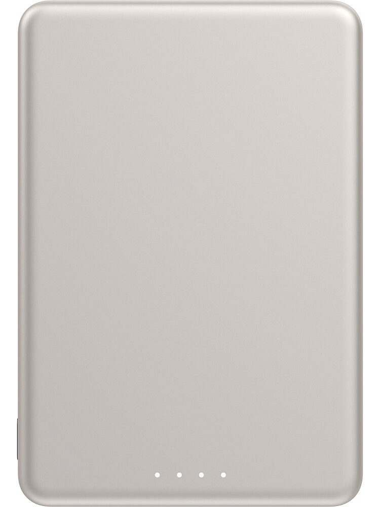 Аккумулятор внешний Xiaomi Super Slim Magnetic 5000 мАч, золотой