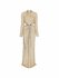 Платье rabanne Sequin-embellished maxi dress, размер 36, золотистый