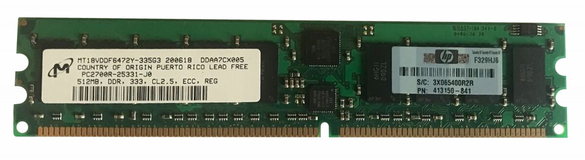 Оперативная память HP 413150-841 DDR 512Mb