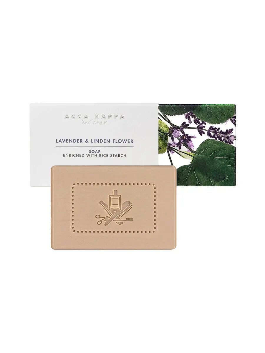 Acca Kappa Твердое туалетное мыло Lavender Linden Flow