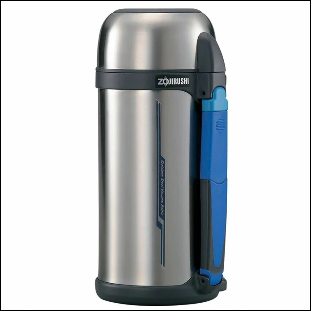 Вакуумный термос Zojirushi из нержавеющей стали, с ручкой и крышкой-чашкой