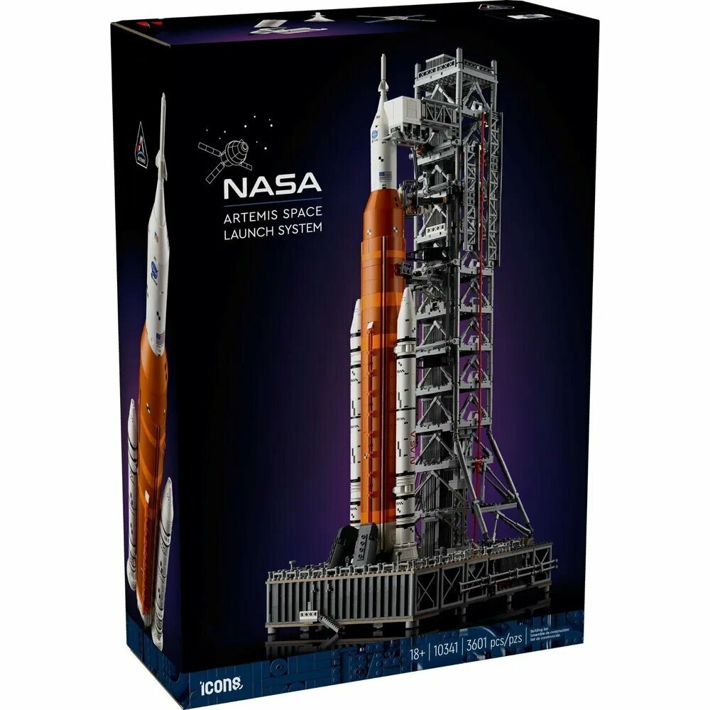 Эксклюзивный конструктор NASA Artemis Icons 10341 космическая пусковая система