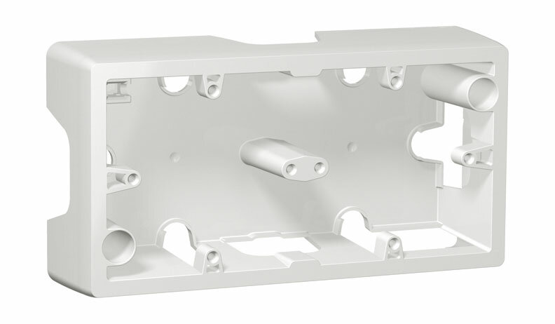 Legrand (Легранд) Коробка накладного монтажа 2 поста горизонтальный монтаж, Galea Life 771097