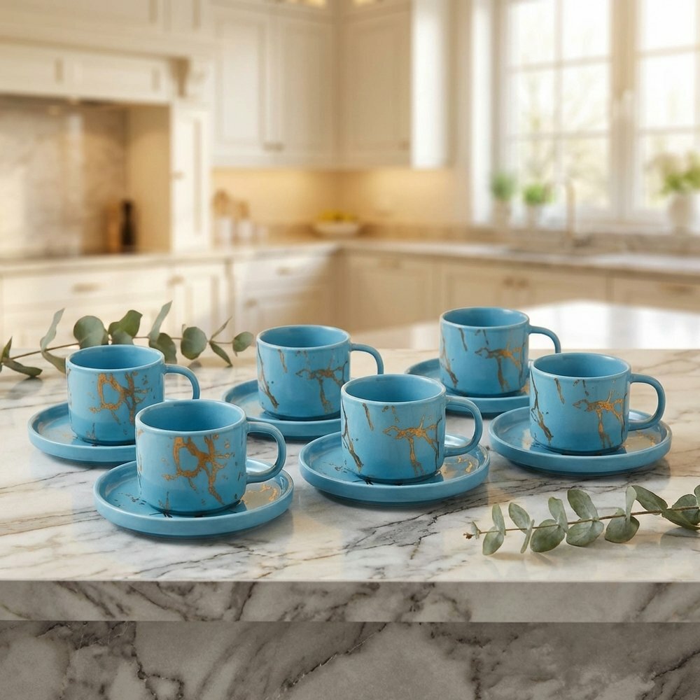 Набор из 6 чайных пар MUG-436/2 Art East Россия