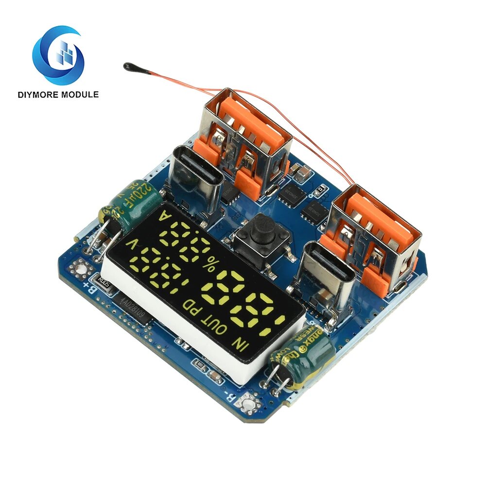Модуль быстрой зарядки 100W 4S PD