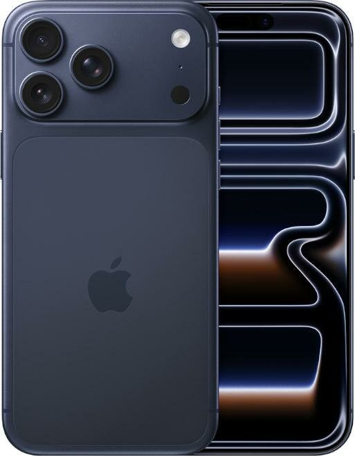 Смартфон Apple iPhone 17 Pro Deep Dual eSIM 512 ГБ Blue Dual eSIM