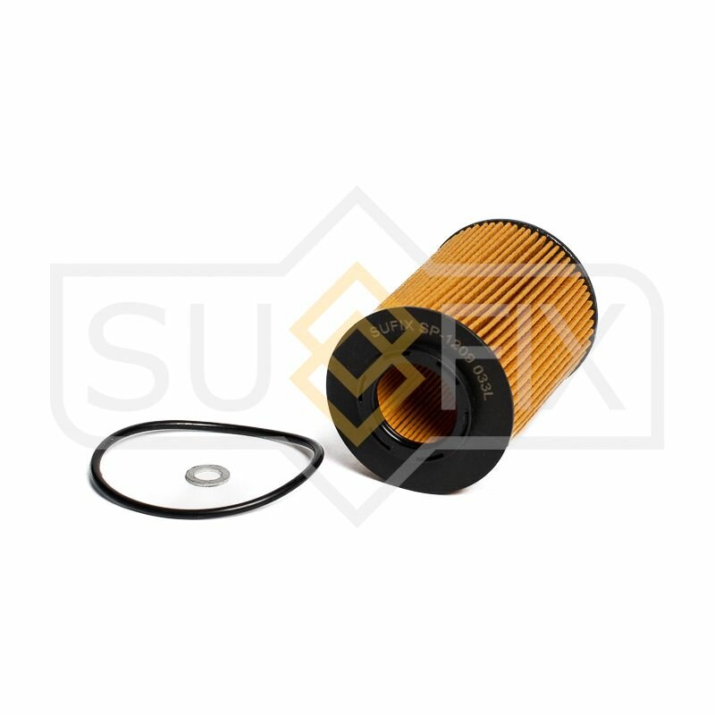 SUFIX Фильтр масляный (картридж) для HYUNDAI i30(FD) 2.0D 07-11 / Sonata(NF) 2.0D 06-10 / Santa Fe(CM) 2.2D 06-12 / Tucson(JM) 2.0D 06-10, KIA Carens II-III 2.0D 05> / Ceed(ED) 2.0D 07-12 / Magentis(M