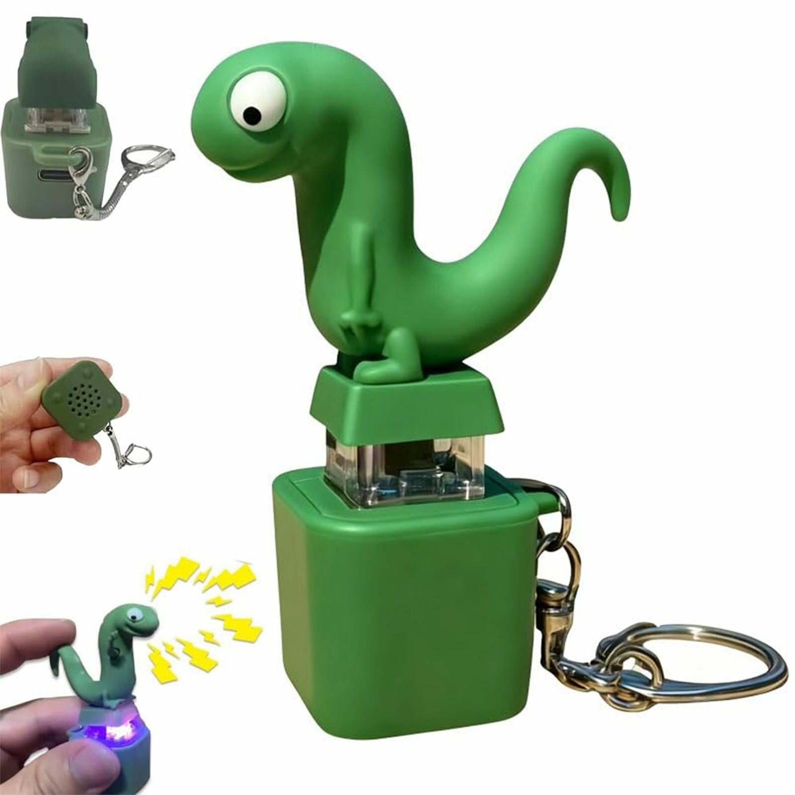 Забавные ящерки Lizards антистресс-игрушка-брелок для детей и взрослых