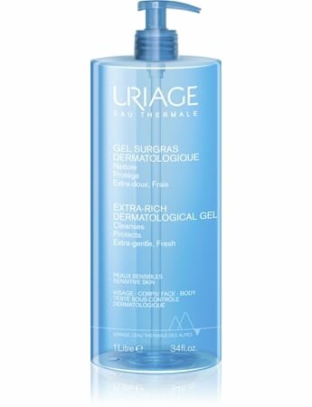 Средство для душа Uriage Hygiene Extra-Rich Dermatological Gel, 1000 мл