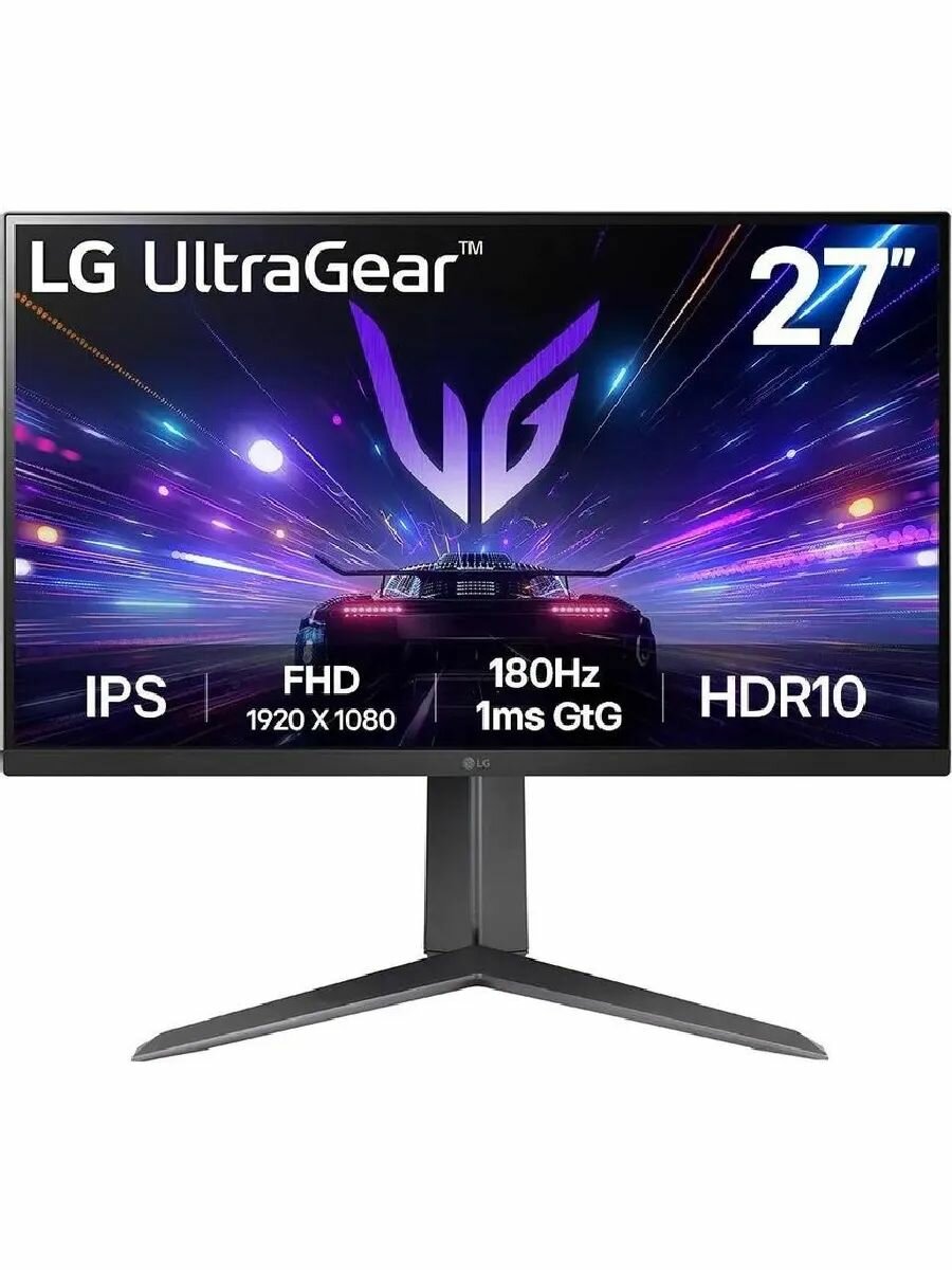Игровой монитор LG 27GS65F-B. ARUZ