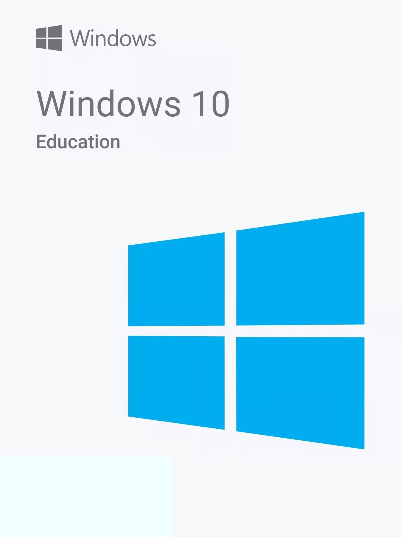Ключ активации Microsoft Windows 10 Education, для ПК, для 1 устройства на русском языке , купить лицензию
