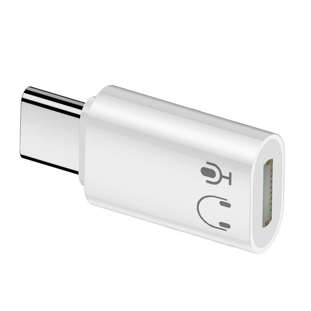 Адаптер USB-C для наушников iPhone 15/16, Белый