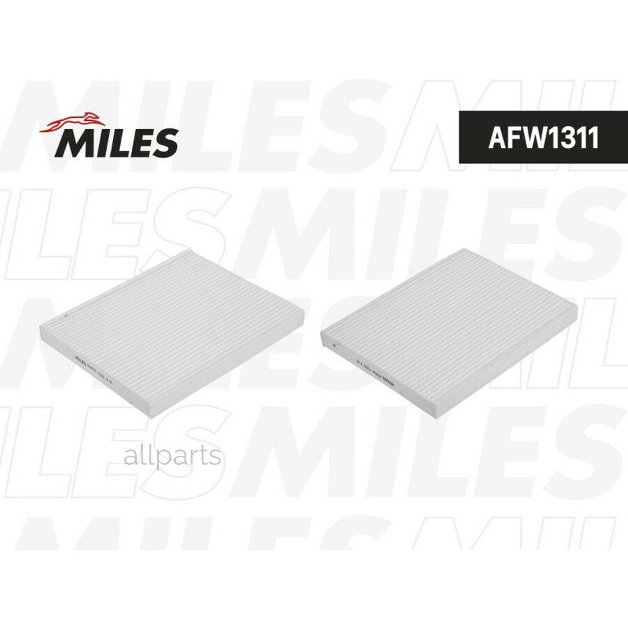 MILES AFW1311 Фильтр салона HYUNDAI TUCSON/iX35/KIA SPORTAGE 10-