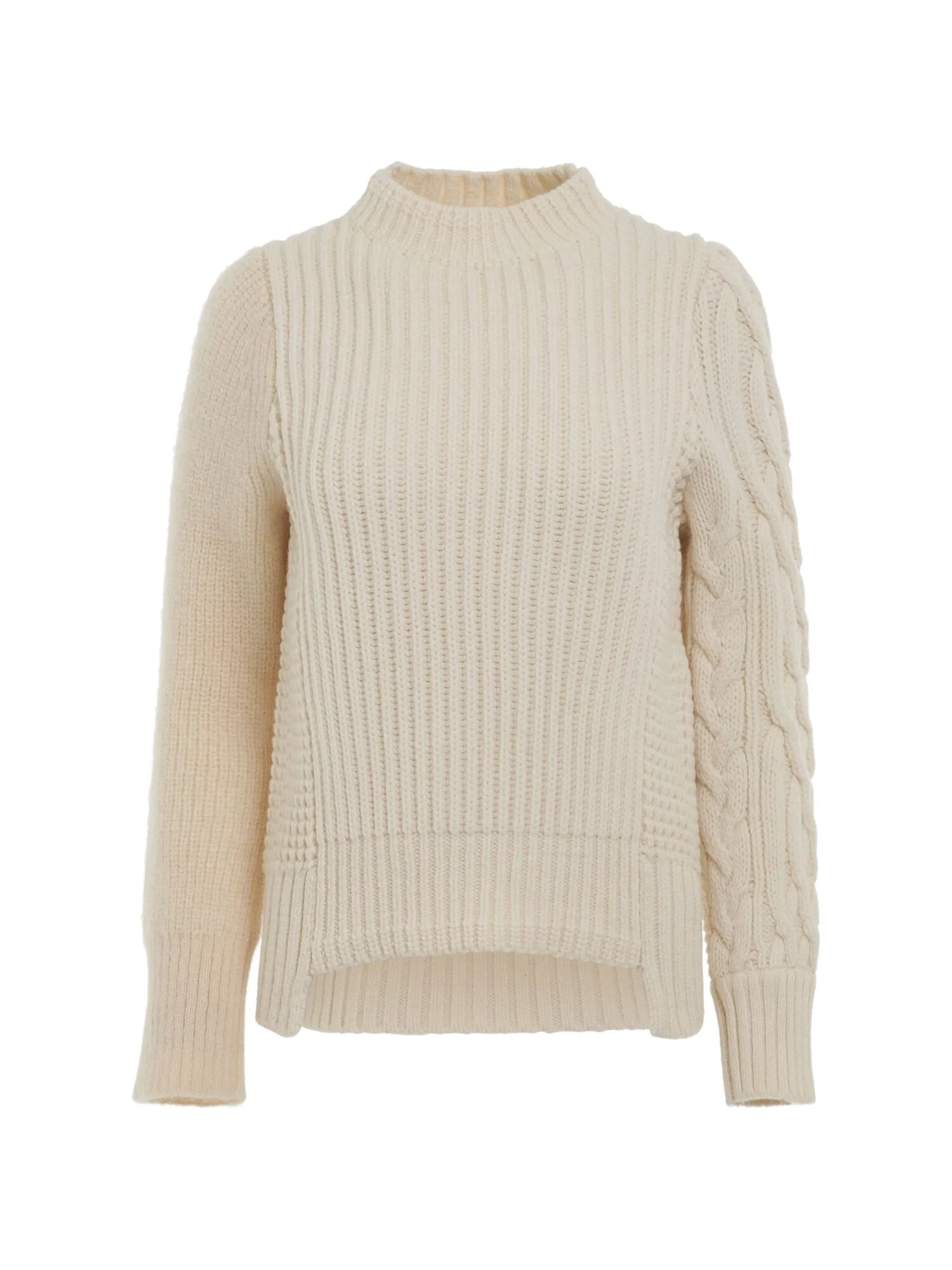 Свитер Cable-knit ribbed sweater