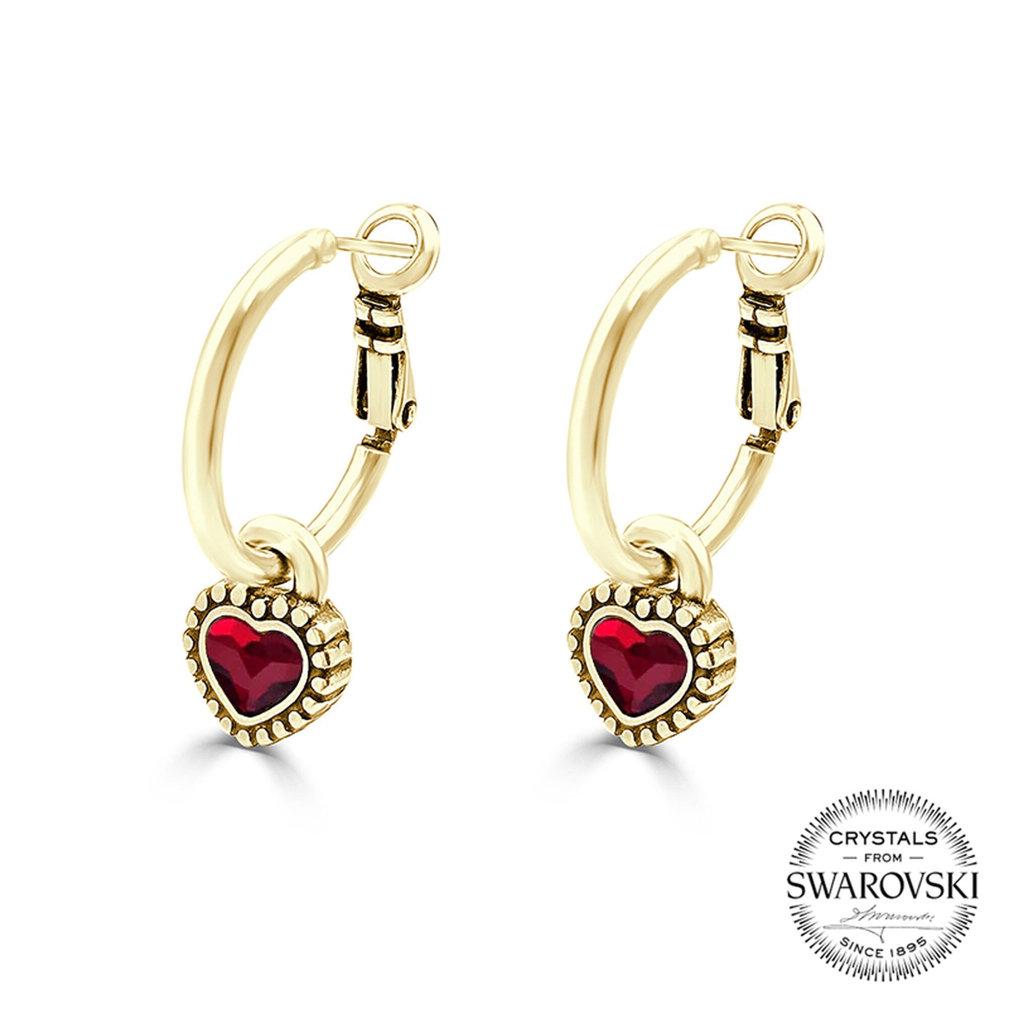 Серьги, кристаллы Swarovski