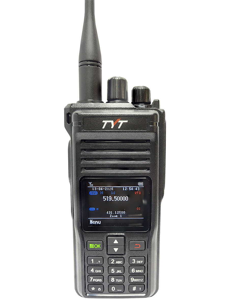 TYT MD-UV990 AES256 iP67 10 Ватт с Type-C (ревизия - 2510A)