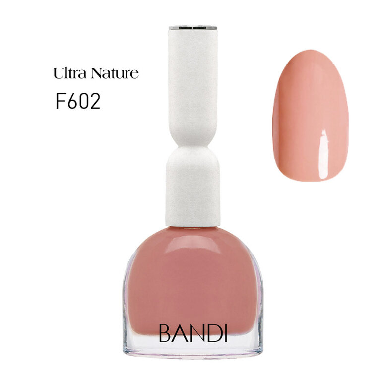 BANDI ULTRA NATURE F602s Peach Coral Лак Южная Корея 10 мл