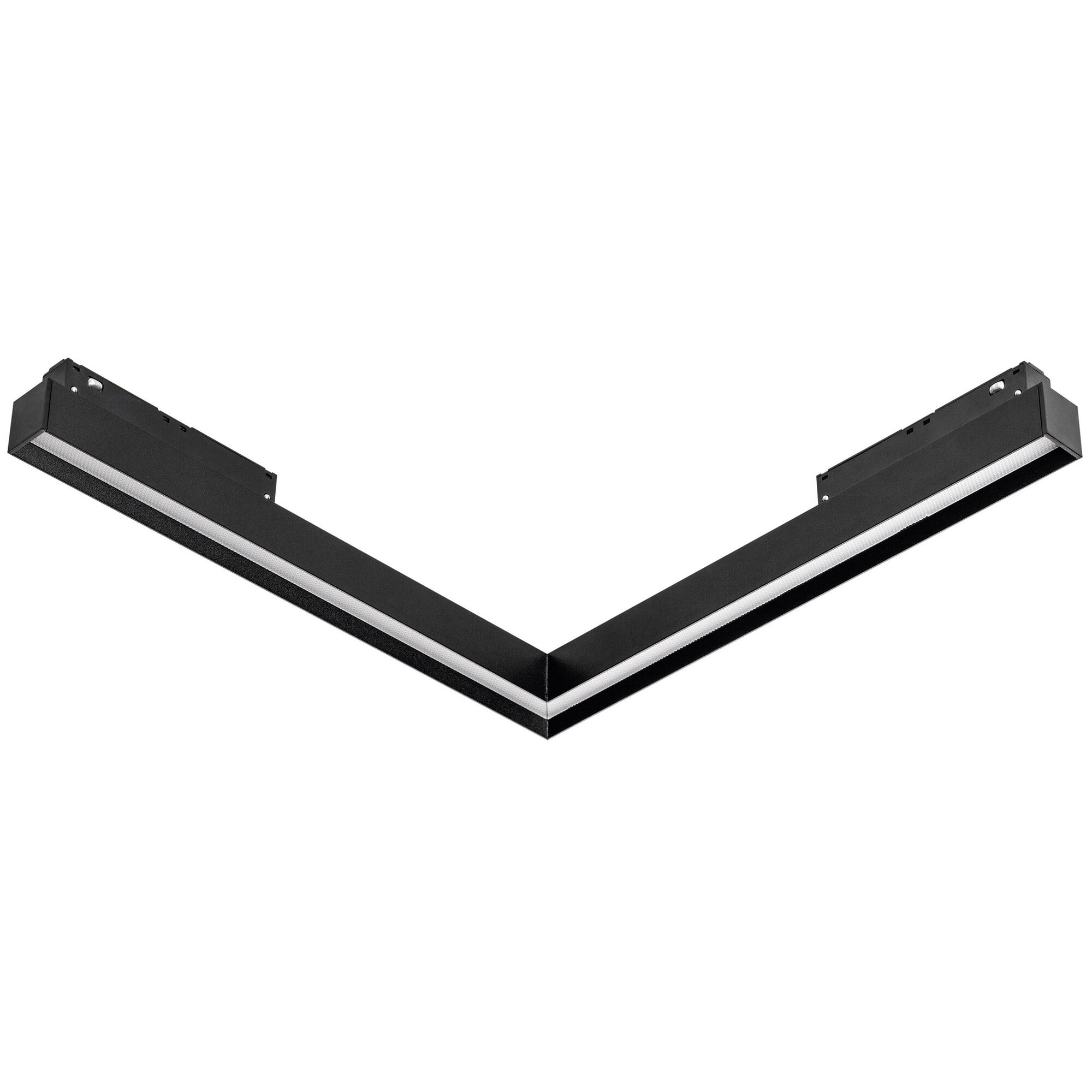 259437 Светильник 48V угловой д/трека UNO LED 24W черный матовый 3000K