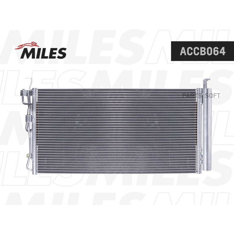 MILES ACCB064 Конденсер HYUNDAI SONATA EF/GRANDER XG ()