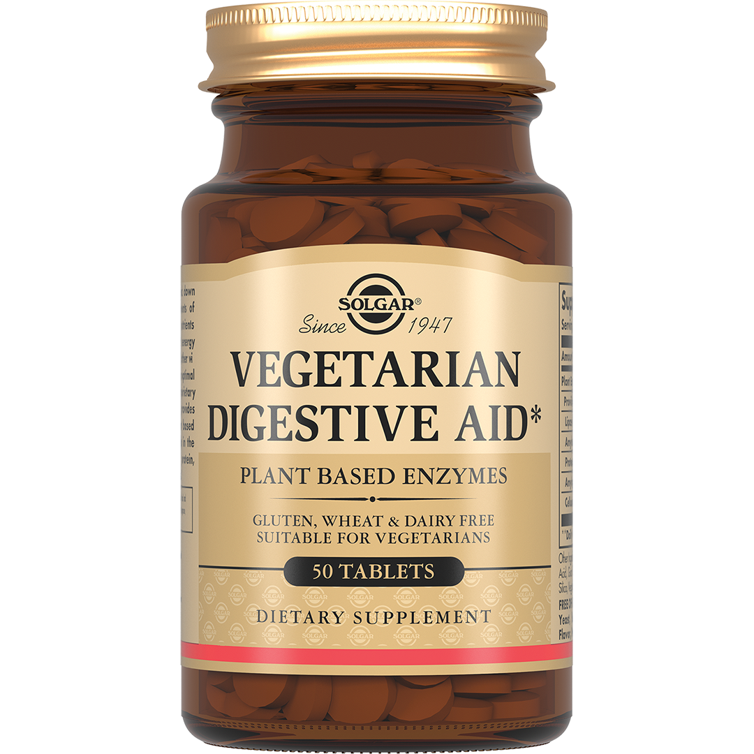 БАД Solgar таблетки «Вегэнзим формула», 50 шт. Vegan digestive enzymes