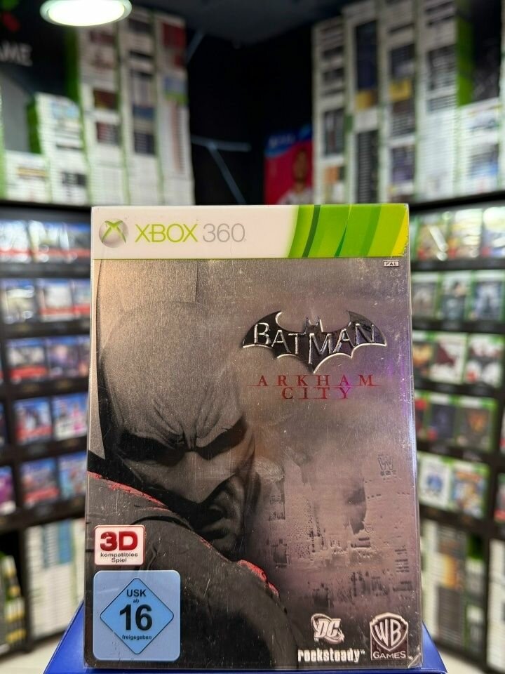 Игра Batman: Аркхем Сити Steelbook (Xbox 360) (Box)