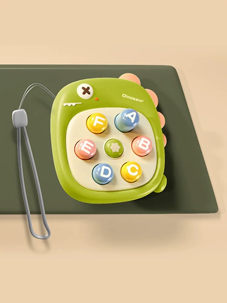 Игрушка-головоломка «Мини-морковка» для малышей 1-2 лет, нажимай и играй, портативная развивающая игрушка для