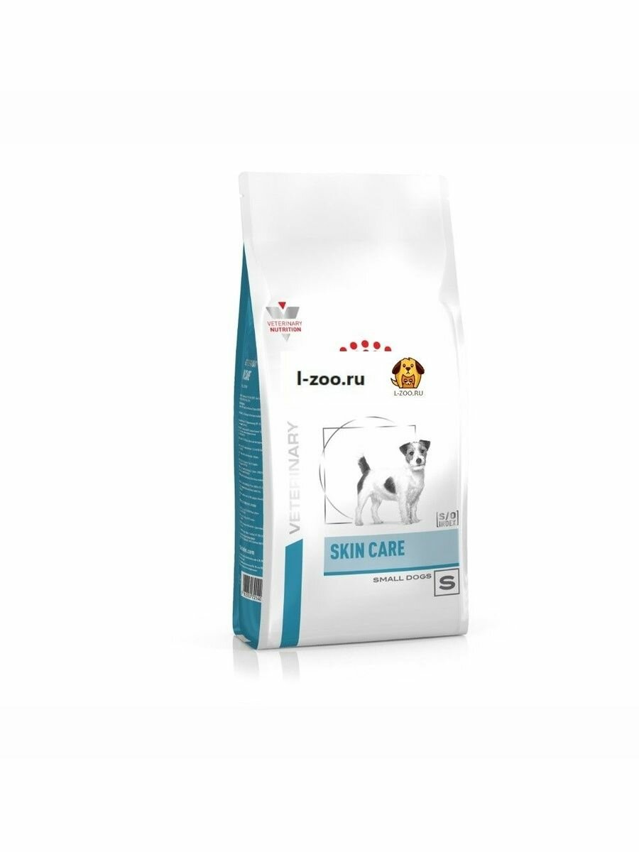 Skin Care Small Dogs (2 кг) Сухой диетический корм для собак, предназначенный для поддержания защитных функций кожи при дерматозах и чрезмерном выпадении шерсти.