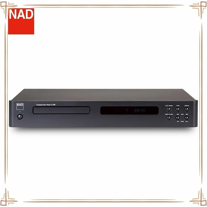 Проигрыватель компакт-дисков для записи звука без потерь NAD C538 для музыкантов