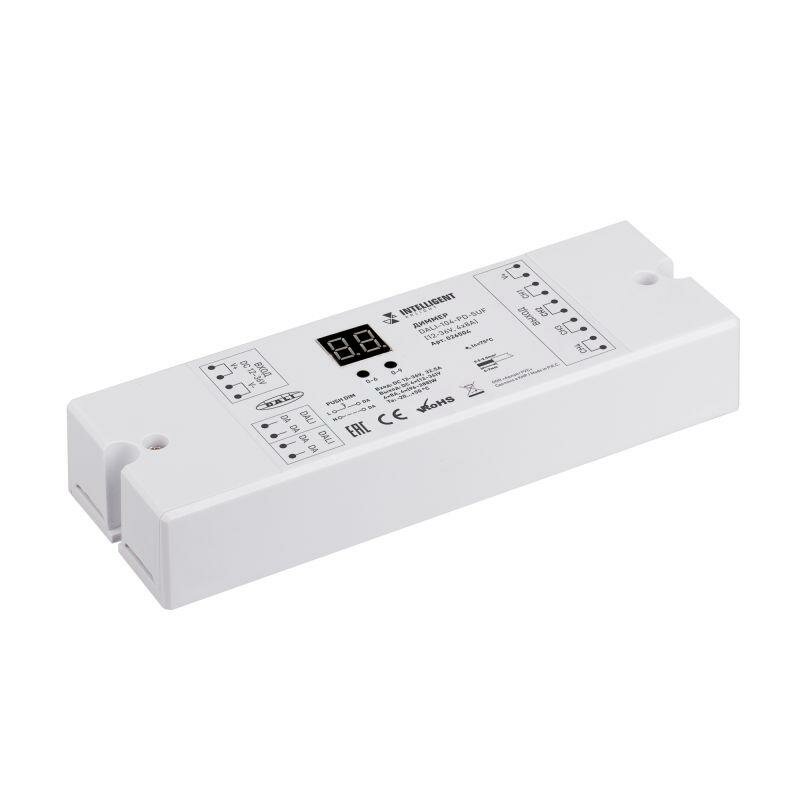 Диммер DALI-104-PD-SUF (12-36В 4х8А) (IP20 пластик) INTELLIGENT ARLIGHT 026504