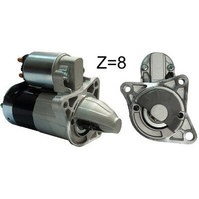 Стартер SAT ST-BPD4-18-400AN Kia Rio 00-05 / Spectra 00-11 1 kW/ Z=8