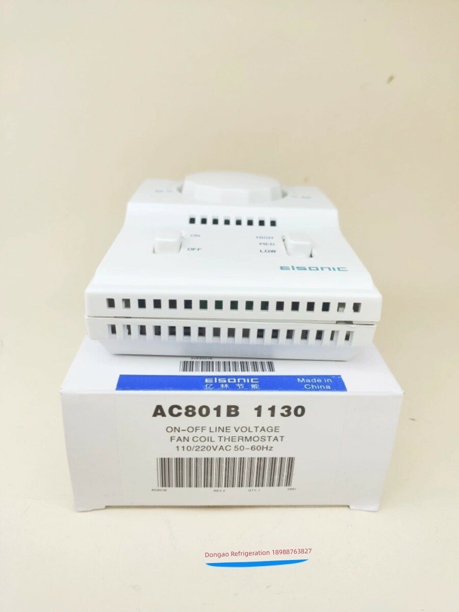 Механический термостатический контроллер AC801B1130 для кондиционера с вентилятором Только охлаждение, трехскоростной,