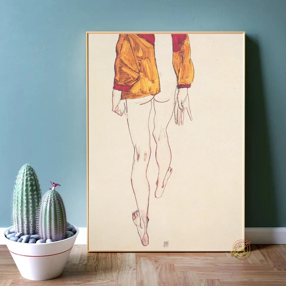 Постер Egon Schiele "Ruicai", 30x40 см, без рамки, цвет o