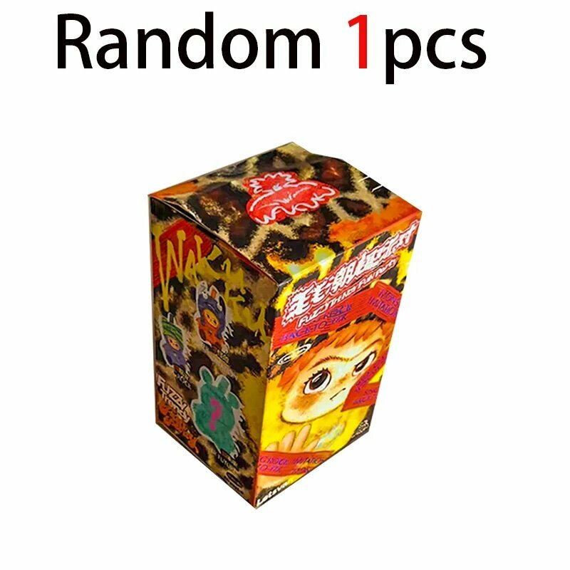 Wakuku Fuzzy Trendy Fun Party слепая коробка Random 1pcsSmall box