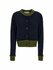 Кардиган Marni Color-block cropped cardigan, размер 40, blue