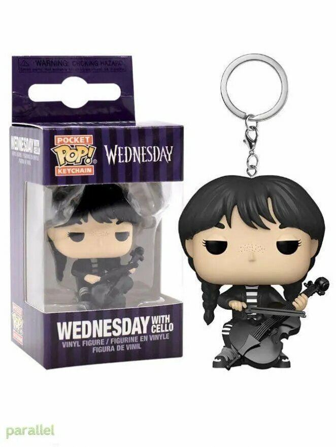 Брелок Funko POP Pocket: Wednesday Wednesday Addams