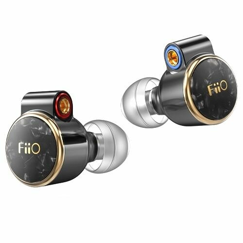 Наушники вкладыши FiiO FD3 Black, динамический драйвер 12 мм, черные