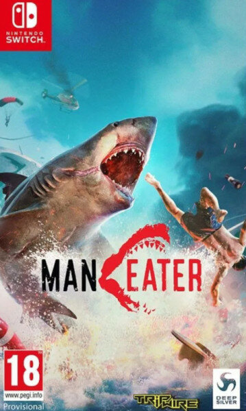 Видеоигра Nintendo Maneater Для Switch, оригинал, гарантия 1 год