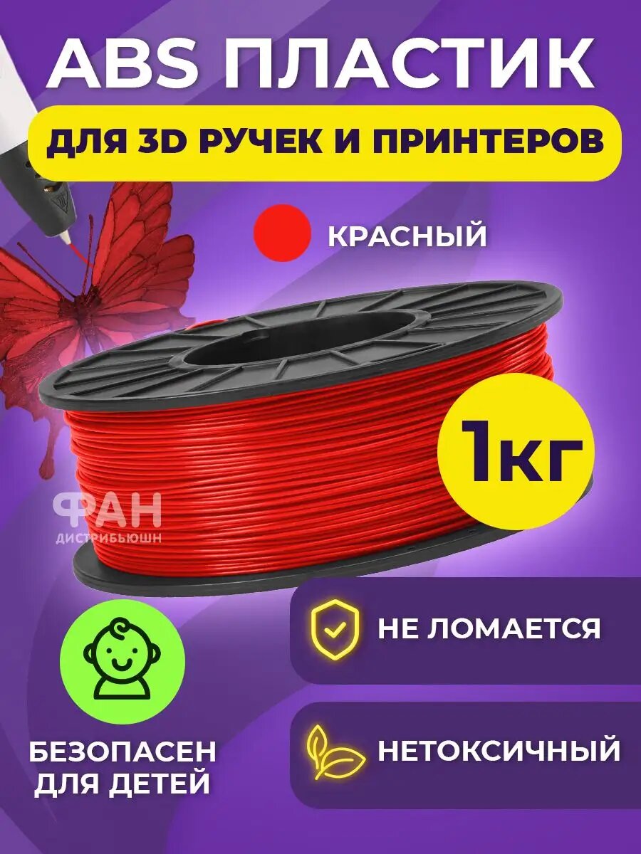 Пластик в катушке ABS,1.75 мм, 1 кг