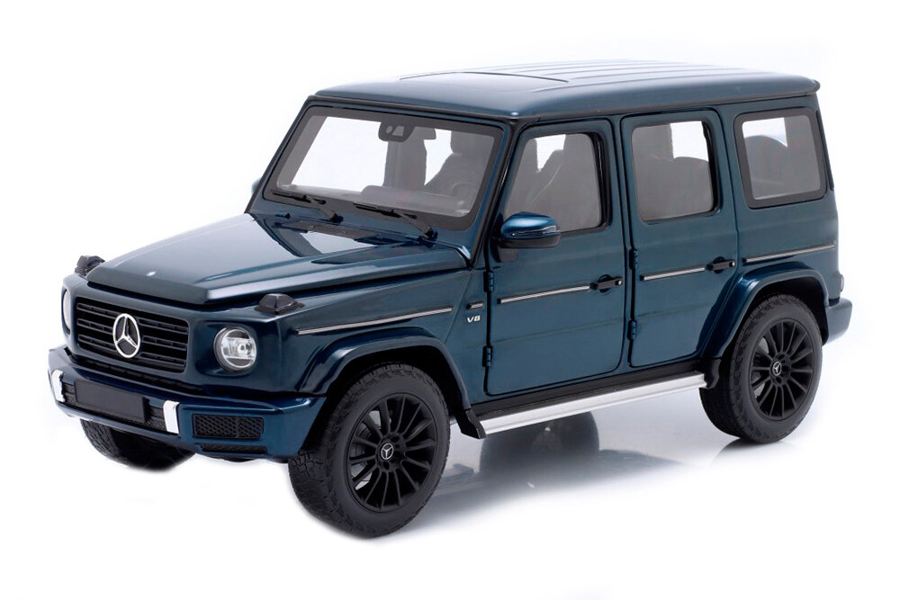 Модель коллекционная MINICHAMPS Mercedes W463 g-class 2020 / мерседес г-класс гелендваген синий металлик