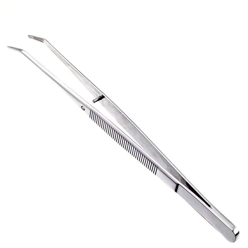 Пинцет для бровей из нержавеющей стали, Silvery 1pc