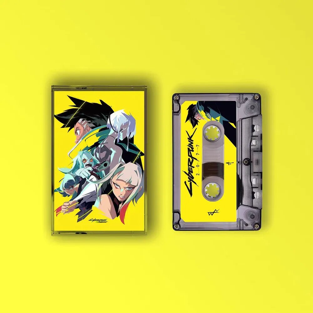 Cyberpunk: Edgerunners: Songs From The Video Game Аудиокассета с саундтреком