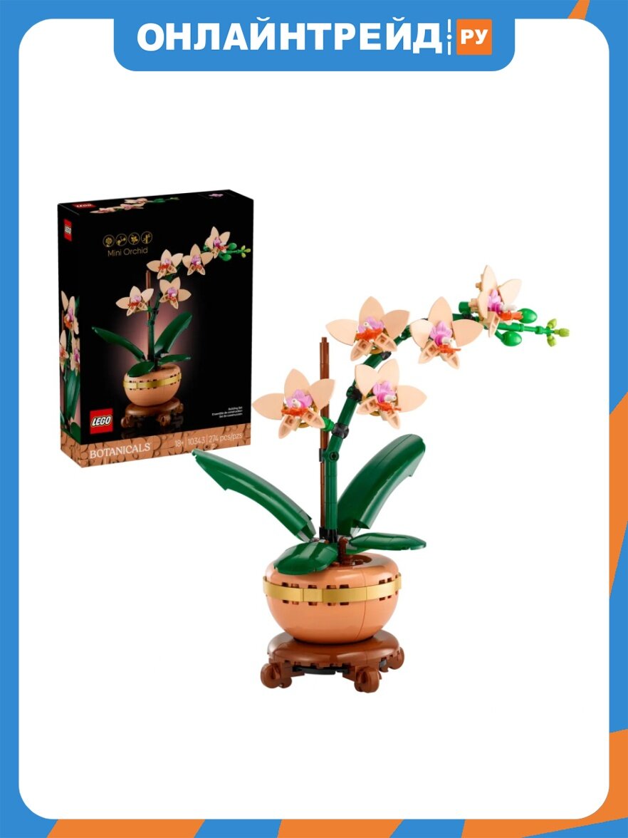 Конструктор Lego Botanicals 10343 Мини-орхидея