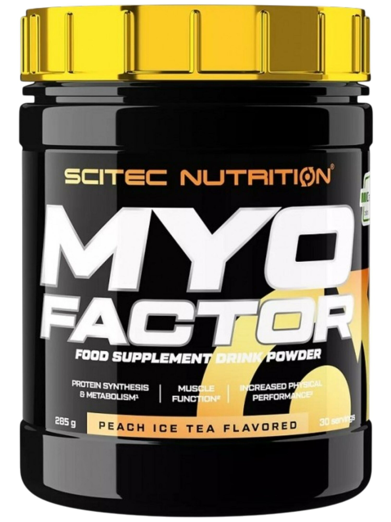 Тестобустеры Scitec Nutrition Myofactor 285 г, Персиковый ледяной чай