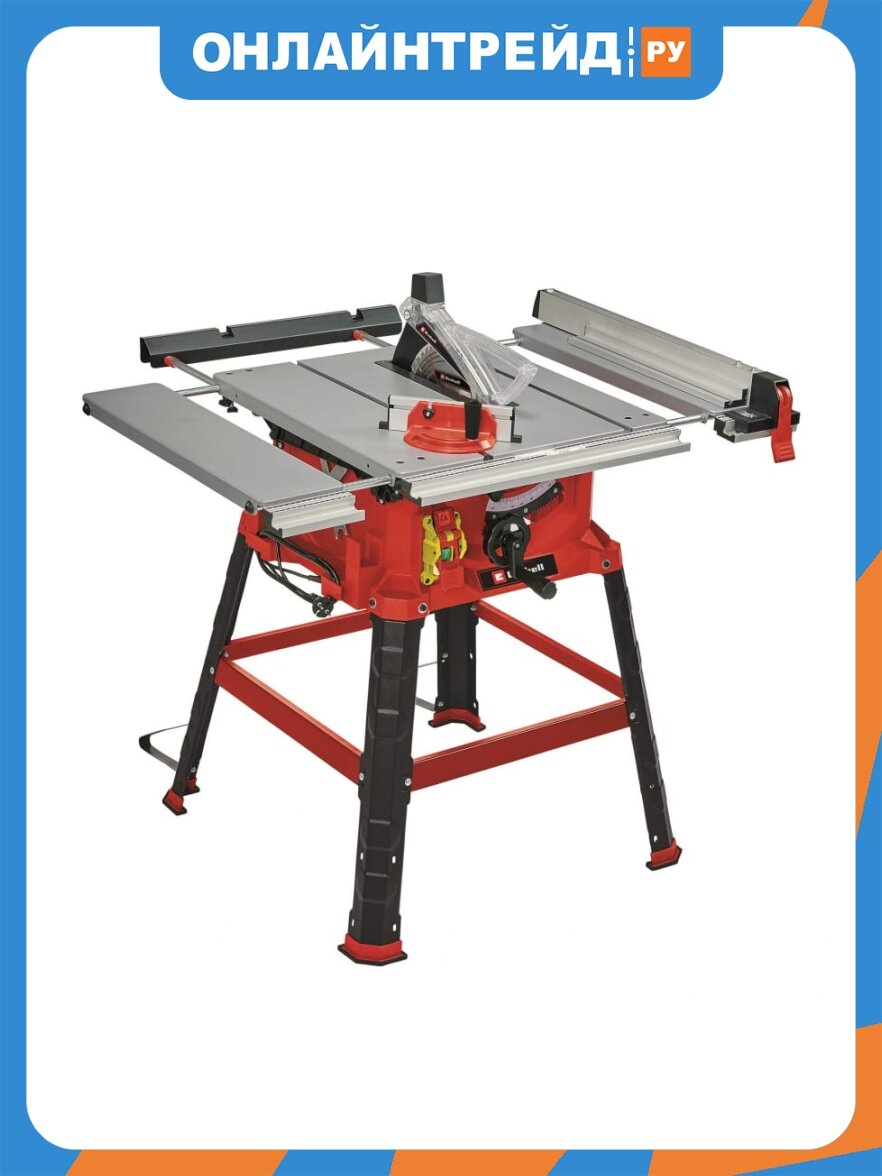 Пила стационарная Einhell TC-TS 2225 U, 2200Вт, глуб реза 80мм, 4250 об/мин, 254х30 мм