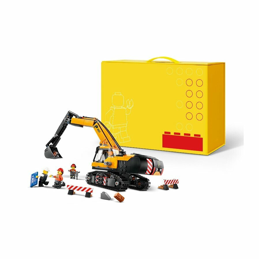 LEGO Желтые Экскаваторы Конструкторы 633 шт. 60420